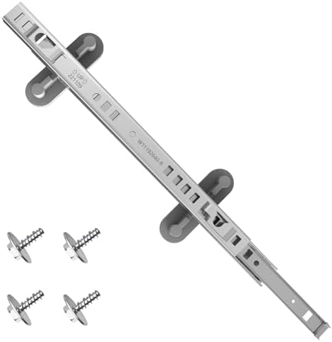 Amazon.com: UPGRADED W11259786 Dishwasher Upper Dishrack Slide Track ...