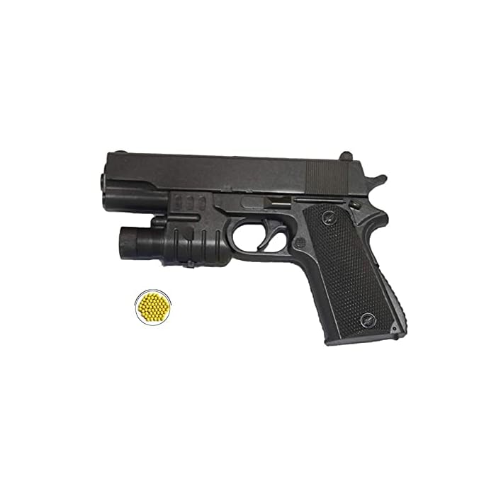Buy IndusBay® Police Toy Gun with 500 Plastic BB Bullets , PUBG Pistol ...