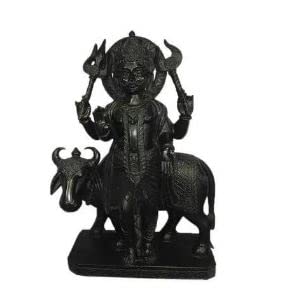 Buy Shani Navagraha Black Stone Statue Marble Shani Dev Statue Online ...