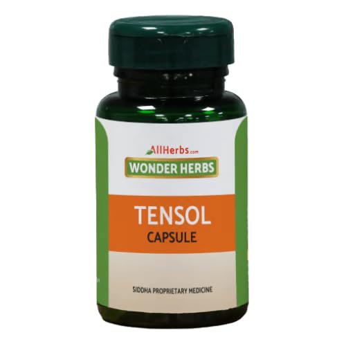 Buy Tensol Capsule 60 No's | Mental Stress | Strain | Mild hypertension ...