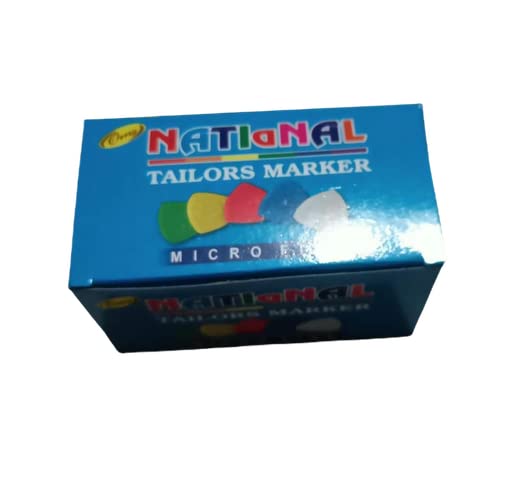 Professional Tailor Chalk Marker Pack of 150 - Multi Colors For Sewing ...