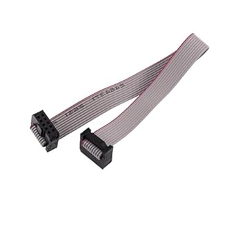 Amazon.com: 1PCS FC gray ribbon cable 2.54mm signal connection cable ...