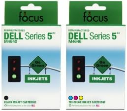 Amazon.com: Series 5 Remanufactured DELL Printer Ink Cartridge M4640 ...
