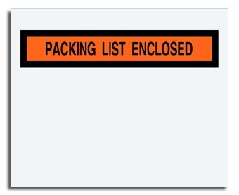EGP Packing List Envelope - 5 1/2 x 4 1/2, 500 Envelopes : Amazon.in ...