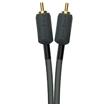 Amazon.com: WIREWORLD Terra Audio Interconnect Cable Pair - RCA to RCA ...