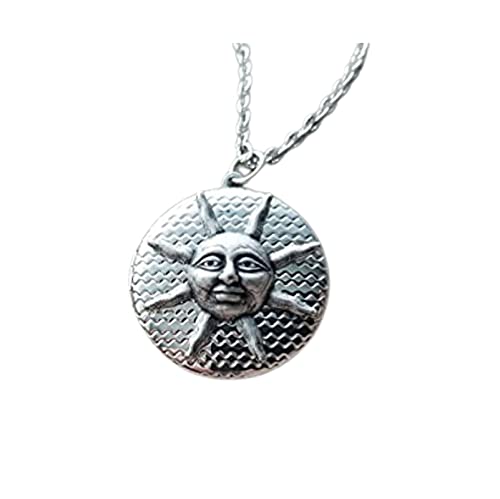 Amazon.com: Handmade Silver Sun Locket Necklace : Handmade Products