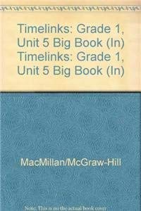 Amazon.com: TimeLinks: Grade 1, Unit 5 Big Book (IN): 9780021533725 ...