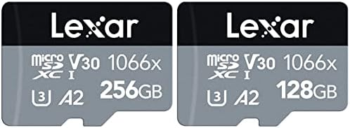 Amazon.com: Lexar Professional 1066x 256GB MicroSDXC UHS-I Card & 066x ...