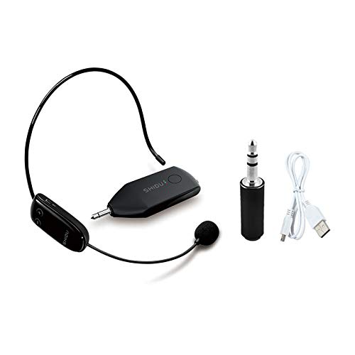 NEFFICAR Wireless Microphone Adapter for Speaker, Voice Amplifier ...