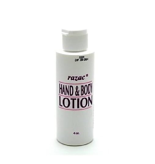Amazon.com : Razac Hand & Body Lotion, 4 Ounce : Beauty & Personal Care