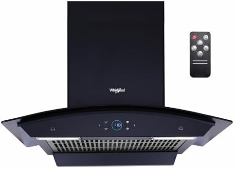 Whirlpool Smart Heat Sensor 60cm Kitchen Chimney with Filterless ...