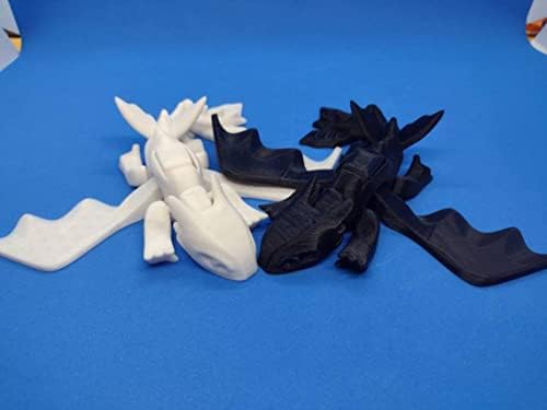3dreams4U 3D Printed Dragon Flexi Toy with Flapping Wings |Stress ...
