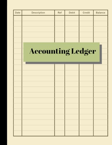 Snapklik.com : Accounting Ledger: Simple Ledger Cash Book Accounts ...