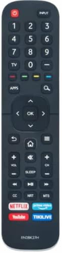 WTTHAI EN2BK27H Remote Control Instruction Manual for Hisense TVs