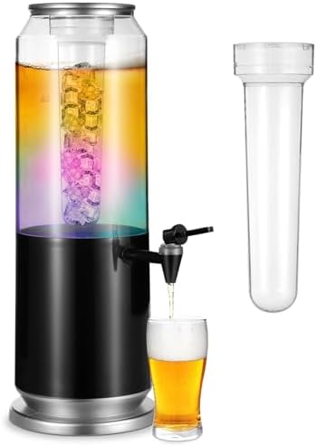 Amazon.com | 3L Pink LED Drink Tower Dispensers for Parties - Mimosa ...