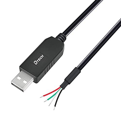 Buy DTECH FTDI USB to TTL Serial 3.3V Adapter Cable 4 Wire End with ...