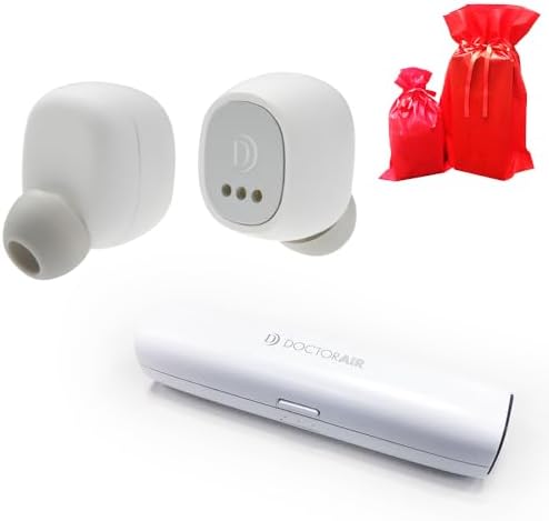 Amazon | ドクターエア 公式ストア イヤラボ SEL-01 （ブラック） 自宅 睡眠 寝る時 耳栓 温める グッズ ウォーマー 充電式 イヤホン型 耳 温感 あったかグッズ 耳せん ...