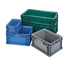 ORBIS StakPak Straight-Wall Containers - Blue - Shelving Hardware ...