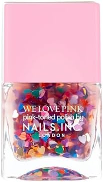 Amazon.com : Nails Inc We Love Pink, Kissing In Kensington, Rainbow ...