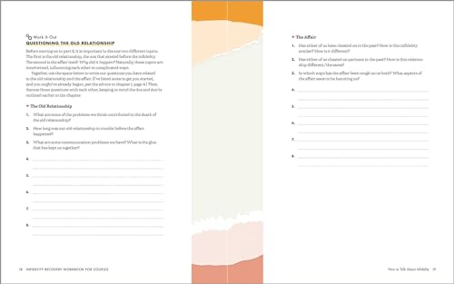Snapklik.com : Infidelity Recovery Workbook For Couples: Tools And ...