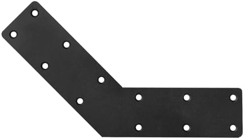 Amazon.com: 6 Pack 135 Degree Angle Bracket, 5-3/8" x 2" Steel Black ...
