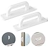 Aeaocvo 2 Pack Adhesive Cabinet Handles, Stick on Handle, No Drill ...