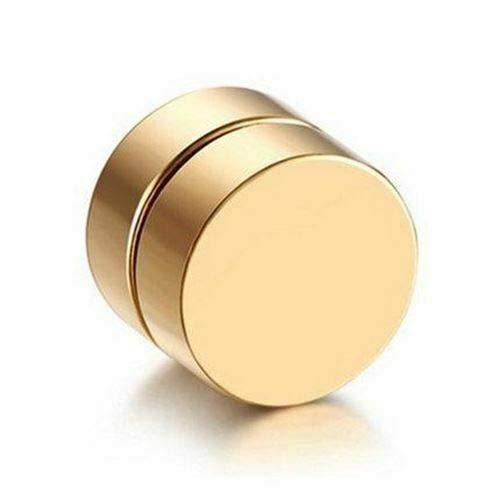 Buy Hunky Dory Gold Barbell Magnetic Non-Piercing Stainless Steel ...