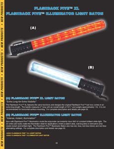 LED 5-Stage Safety Baton, White/Red/Blue : Amazon.co.uk: DIY & Tools