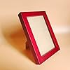 Amazon.com: KELE MODEL 3.5x5 Picture Frames RED Solid Wood Frame ...