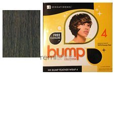 Amazon.com: Bump Feather 4" - Human Hair Weave