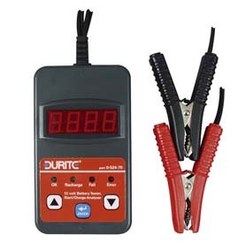 Durite Battery Tester with Start/Charge Analyzer 12 volt : Amazon.co.uk ...