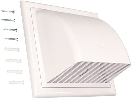 KOTARBAU Ducting Wall Extractor Diameter 150 mm Wall Outlet with Check ...