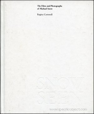 Buy Snow Seen: Films and Photographs of Michael Snow Book Online at Low ...