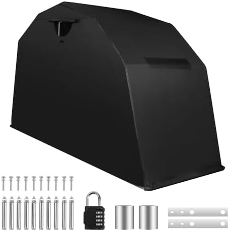 Amazon.com: PROEZE Heavy Duty Motorcycle Shelter Storage Sheds ...