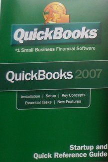 quickbooks 2007 startup and quick reference guide: unknown author: Amazon.com: Books
