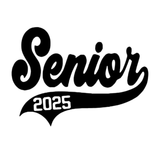 Amazon.com: Senior 2025 Iron On Decal, Graduation Patch, DIY Craft ...