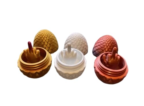 Amazon.com: Middle Finger Dragon Egg | Rude/Offensive Egg with Scales ...