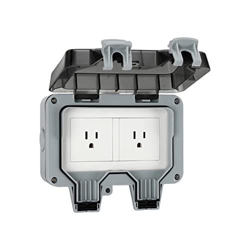 PremierAdapter Weatherproof Outdoor Switched Power Socket IP66 13A with ...