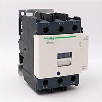 SCHNEIDER ELECTRIC LC1D95 Power Contactor - D Model (3 Pole AC Control ...