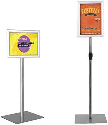 Mutualsign A4 Poster Stand Display Sign Holder Snap Frame Sign Stand ...