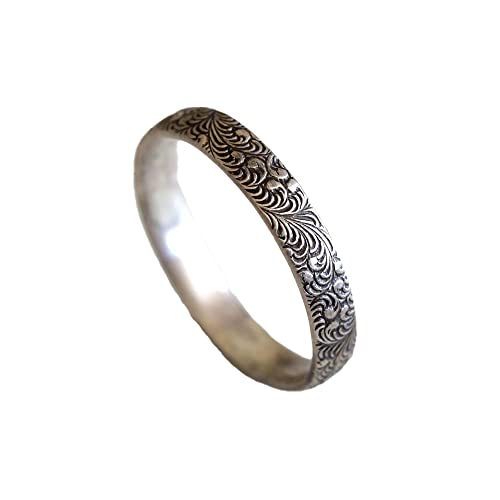 Amazon.com: Fern patterned ring gift for gardener : Handmade Products