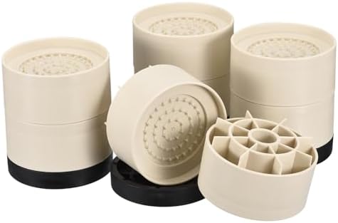 Amazon.com: uxcell Round Furniture Risers 4 Set, Height 3.54 ...