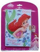 Disney Princess Ariel Diaries notebook - Little Mermaid diary with lock ...