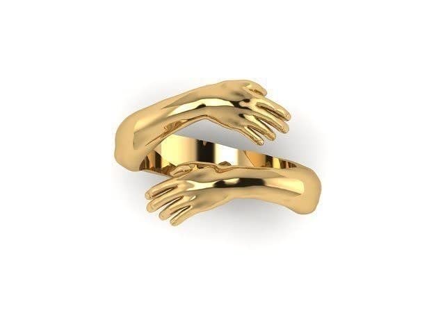 Buy PDY FASHION Golden color Adjustable Stainless Steel Black and slver ...