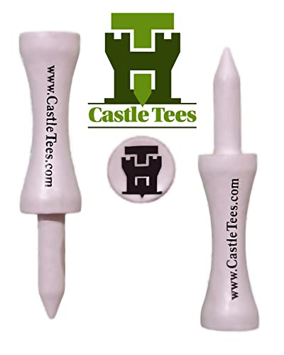 Castle Tees Bamboo 40 Premium Super Strong Fast Swing Golf Tees ...