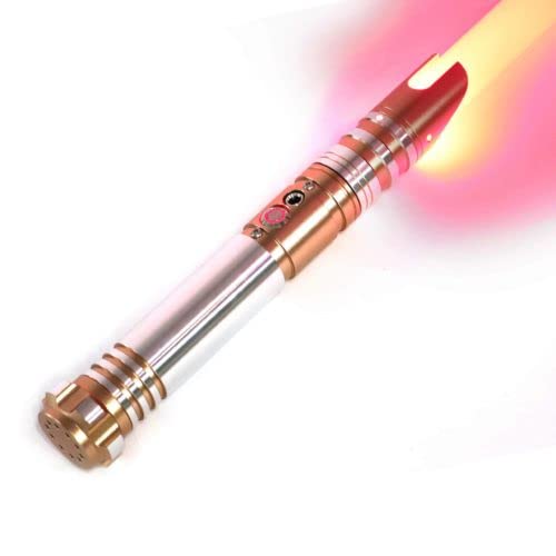 Buy ZiaSabers Custom Saber | Gold Realistic Metal Hilt Saber | RGB LED ...