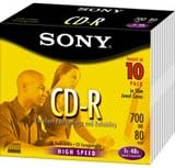 SON10CDQ80R - Sony CD-R Discs : Amazon.ca: Electronics
