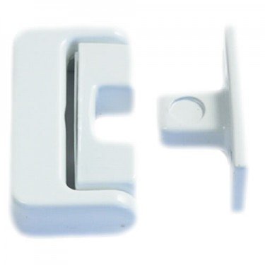 Chubb 8K101 Window Lock White for side or top hinged wood framed ...