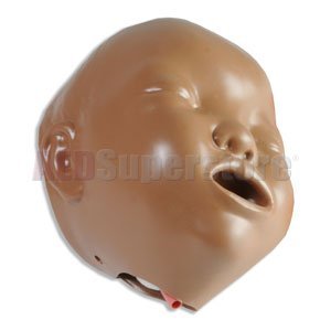 Amazon.com: Laerdal Dark Skin Baby Anne Face Pieces (6 Pack) - 050202 ...