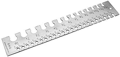 SWG Sheet Metal Wire Cable Gauge Standard Thickness Gauge with Very ...